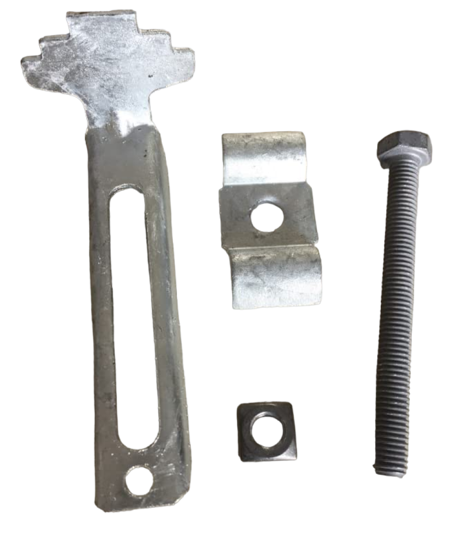 shop.stahlprodukte.com - Grating clamp galvanized MW 30x30mm up to ...